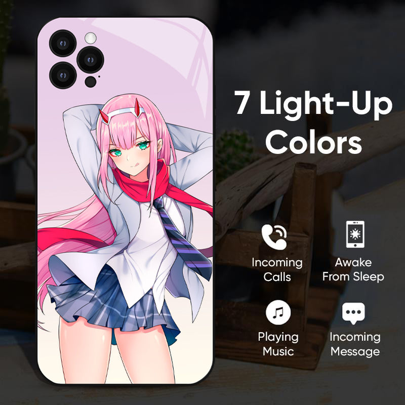 Zero Two Light-Up LED iPhone Case – We Sell Cases
